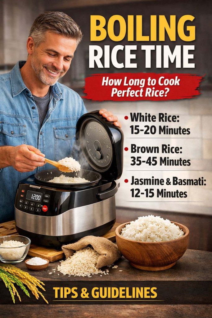 Mastering Boiling Rice Time: Cooking Perfection