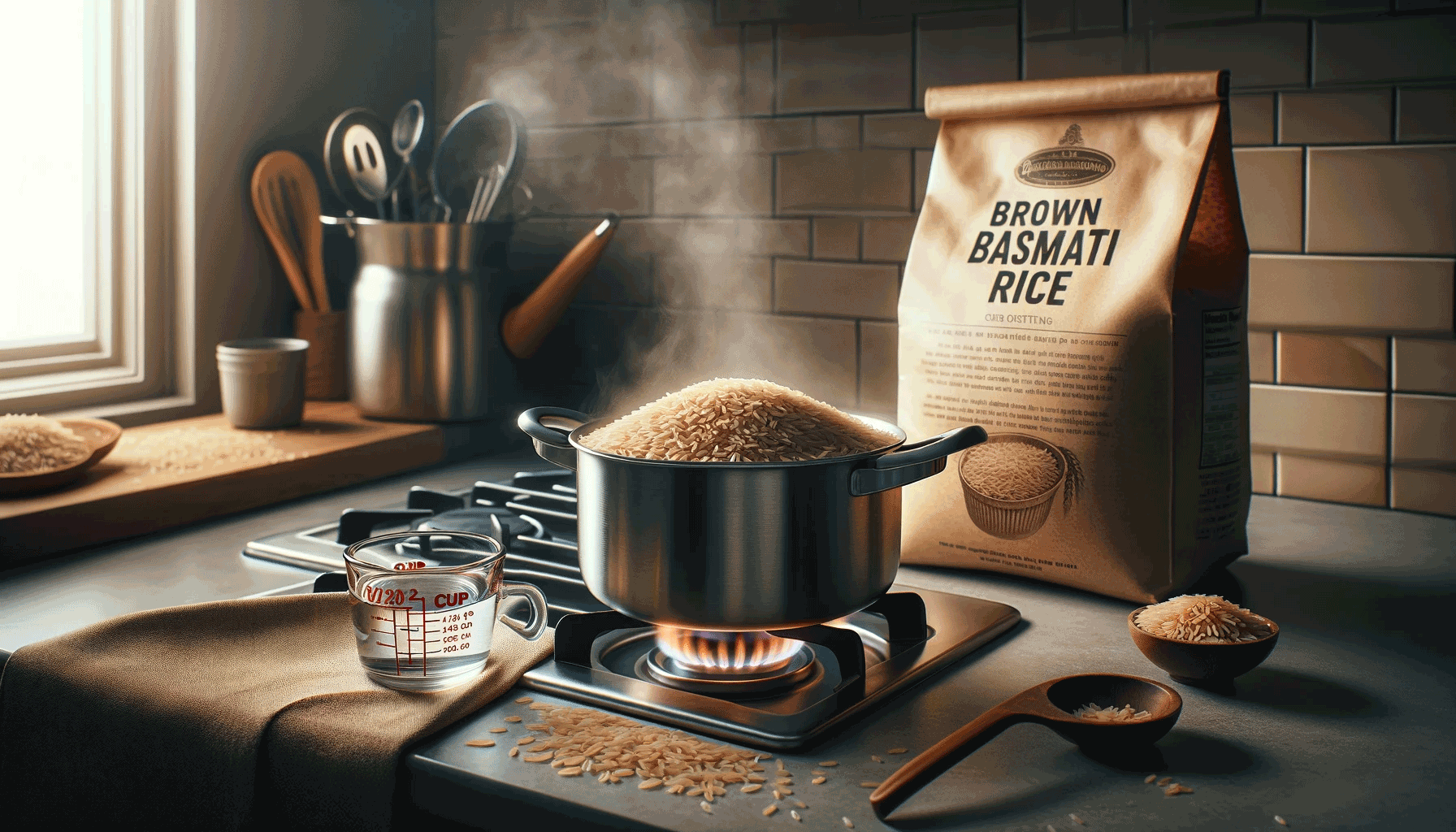 How To Cook 1/2 Cup Brown Basmati Rice?