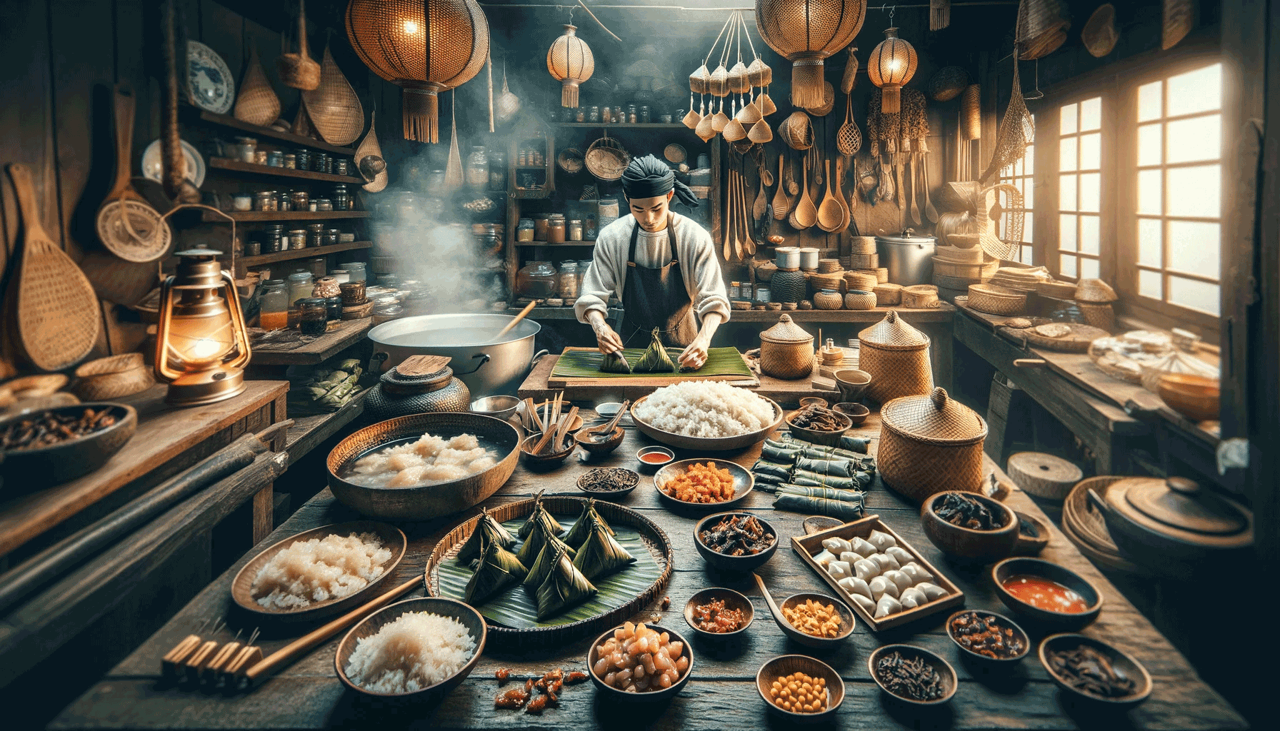 How Do You Make Sticky Rice Dumplings?