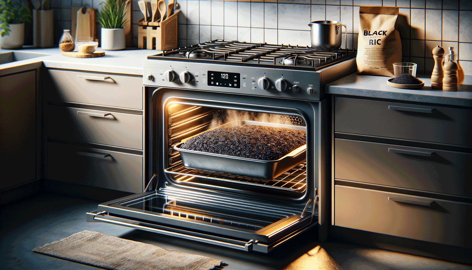 How To Cook Black Rice In The Oven?