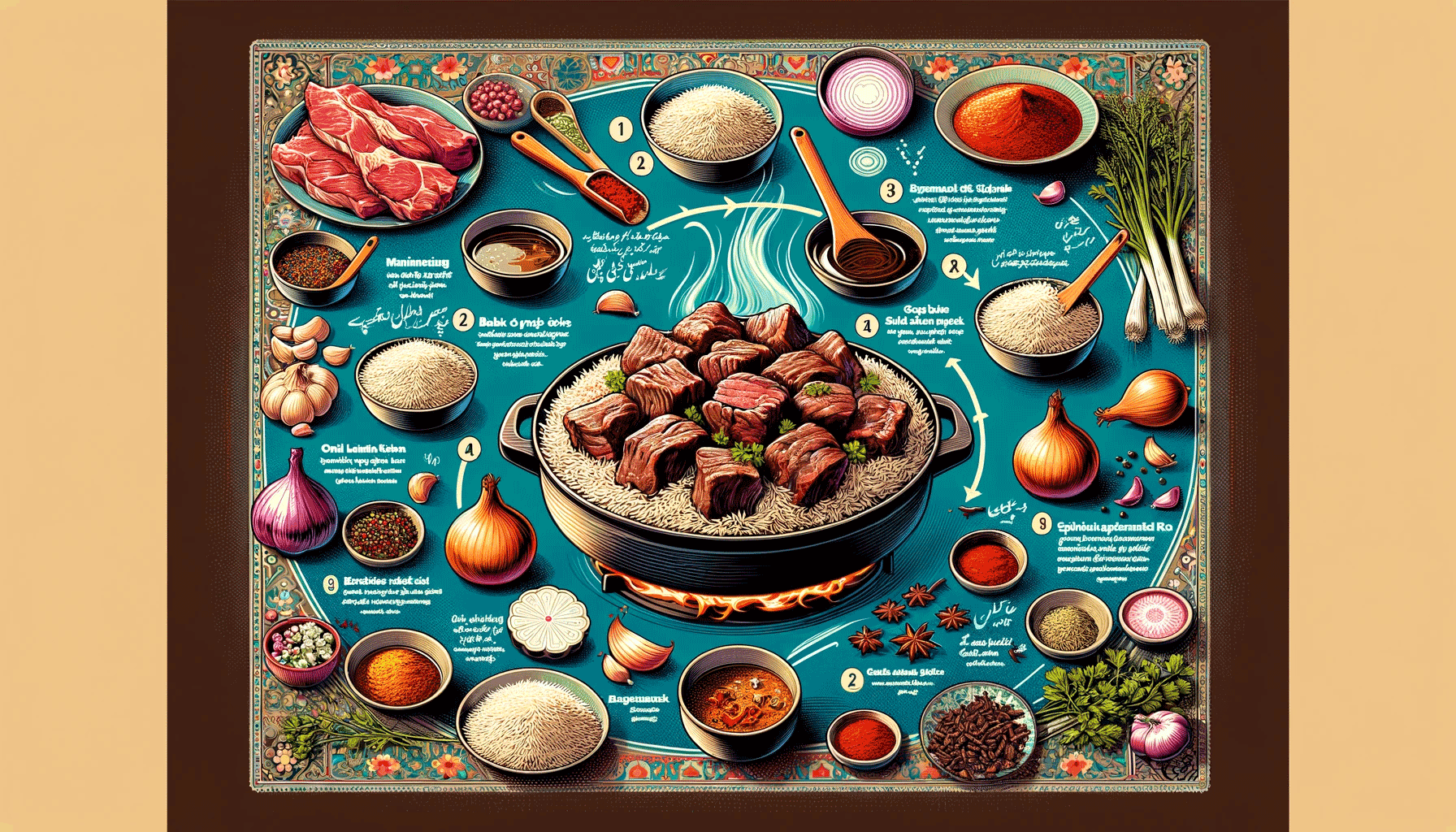 How To Make Lamb Pilau Rice Pakistani?