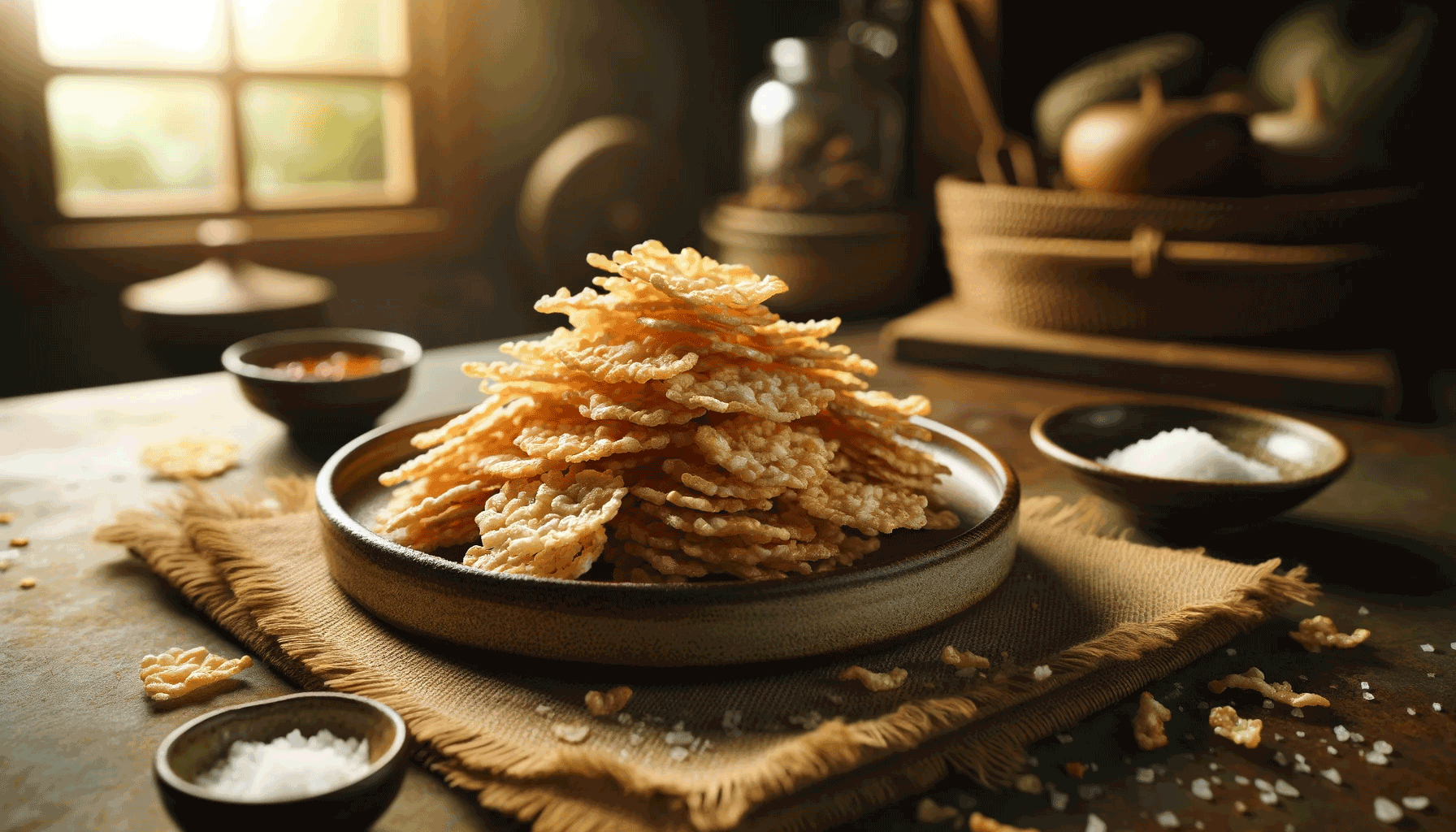Salty Rice Crackers: A Crunchy and Savory Delight