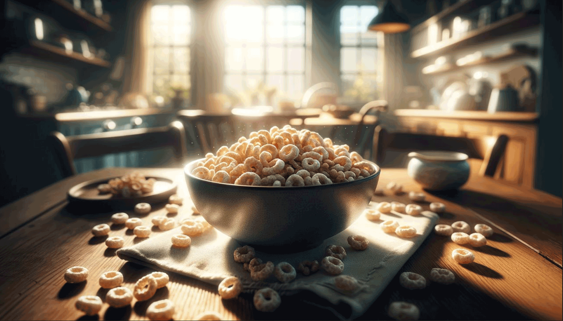 Salty Rice Crispsies And Cheerios Snack Recipe