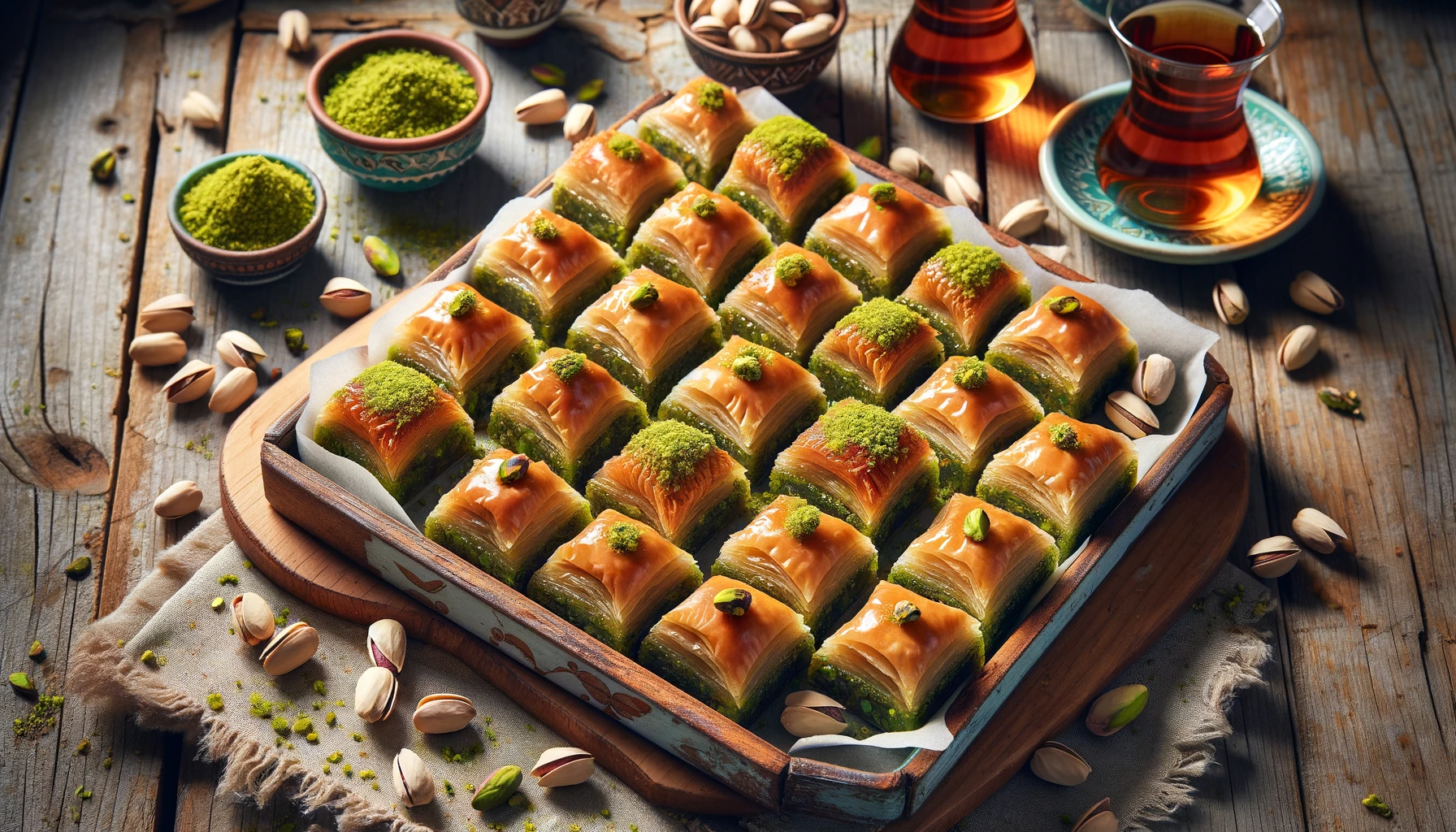 Quick & Easy Pistachio Baklava Recipe | Perfect Treat!