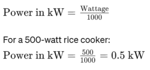How Many Watts Does A Rice Cooker Use: Power Consumption