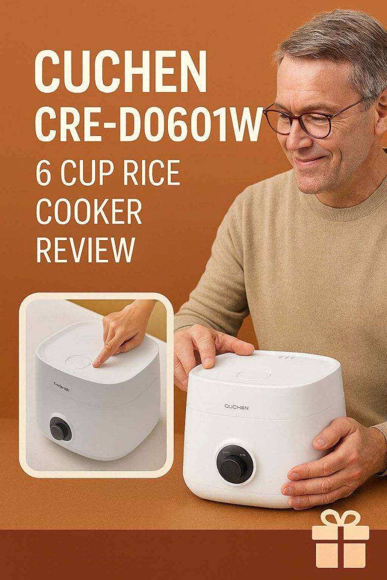Cuchen CRE-D0601W 6 Cup Rice Cooker Review