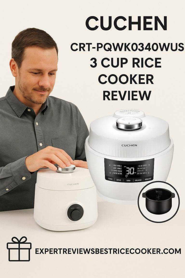 Cuchen CRT-PQWK0340WUS 3 Cup Rice Cooker Review