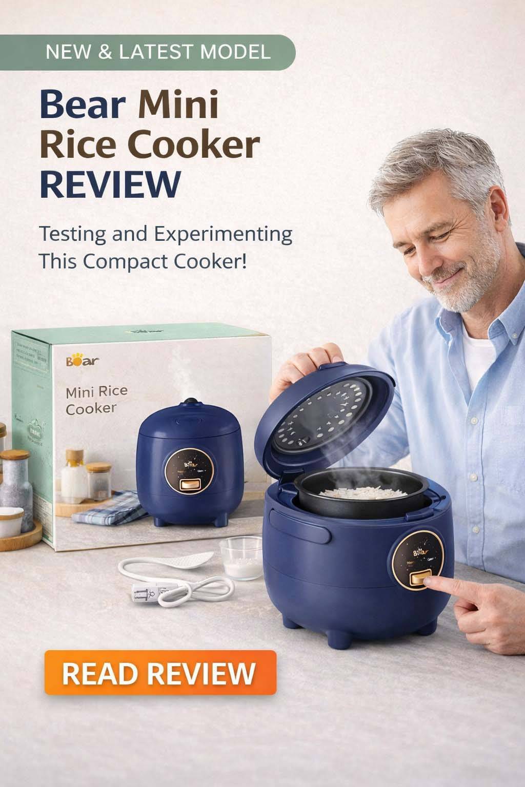 DFB-B12W1-BLUE Bear Mini Rice Cooker Review: Expert Analysis