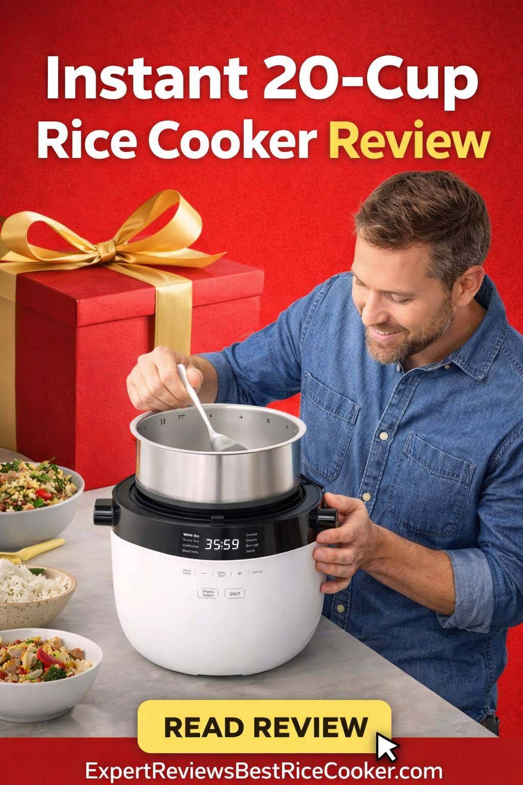Instant 20-Cup Rice Cooker Review: Expert Analysis
