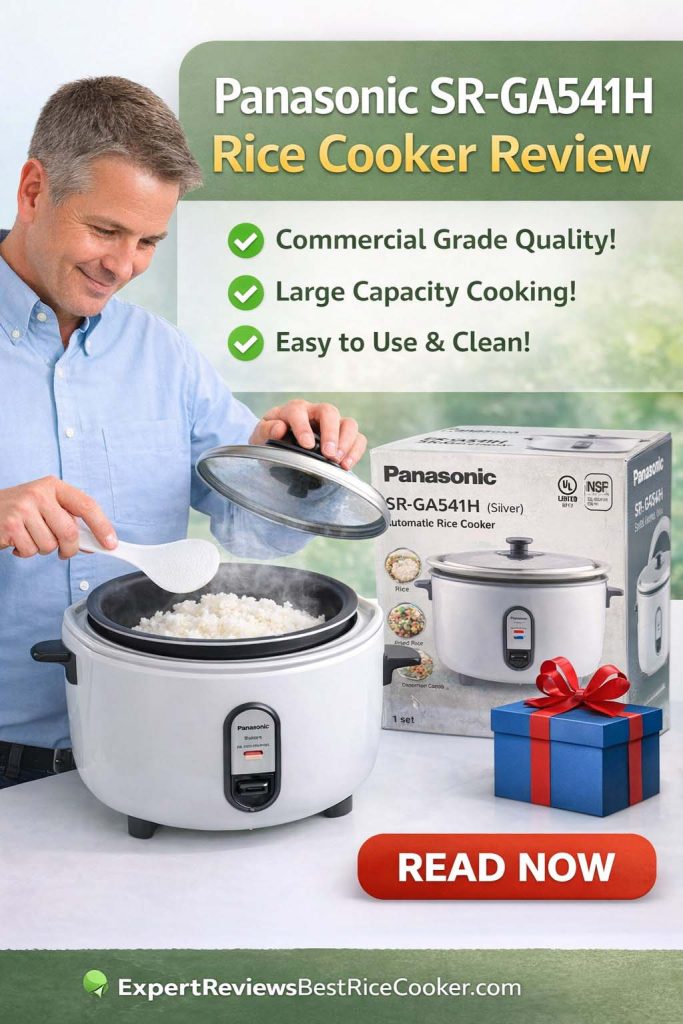 SR-GA541H Panasonic Rice Cooker Review: Expert Analysis