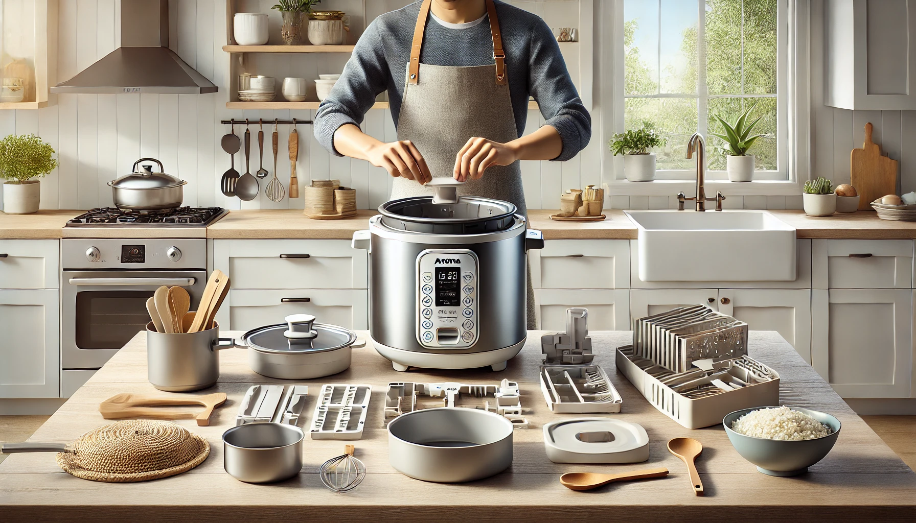 How Do I Assemble My Aroma Rice Cooker