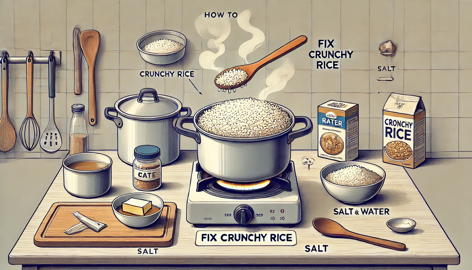 How To Fix Crunchy Rice: Quick Solutions!