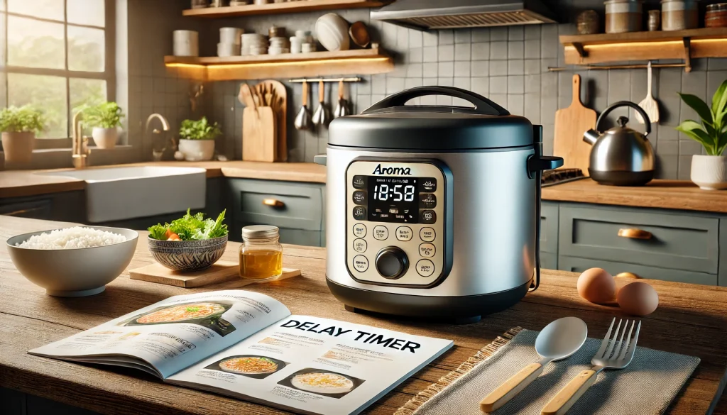 Set It Forget It Aroma Rice Cooker Delay Timer