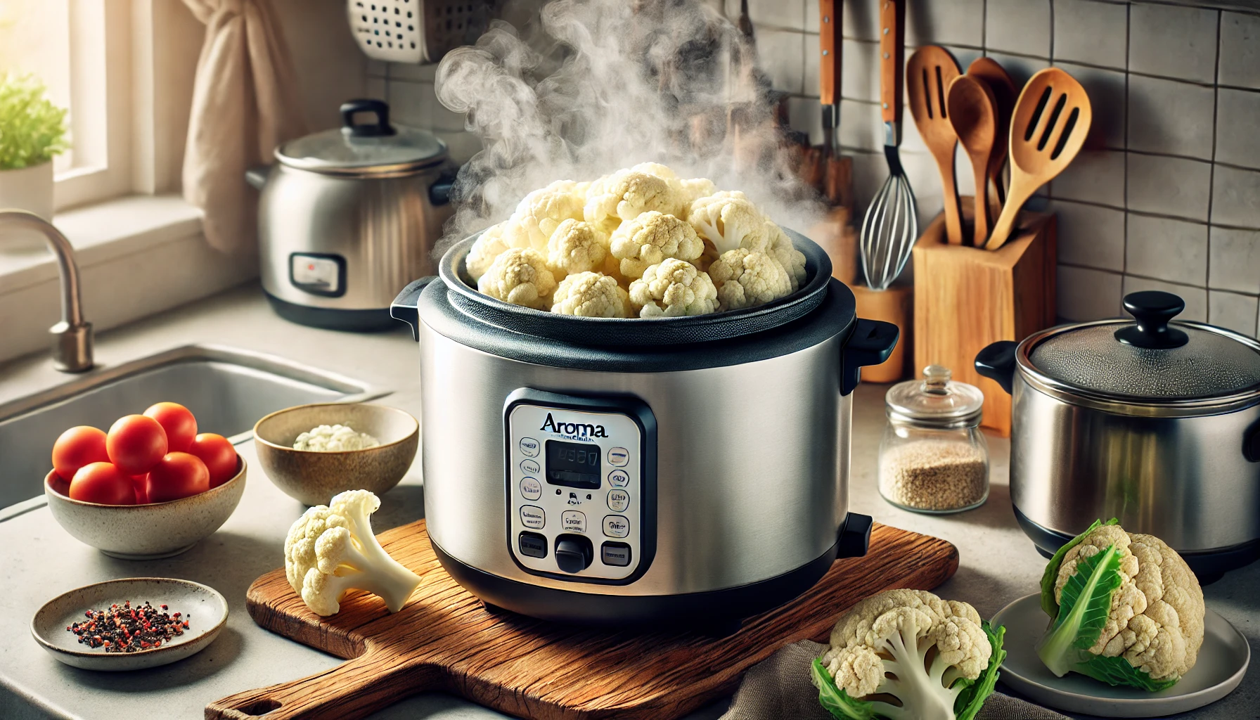 How Long To Steam Cauliflower In Aroma Rice Cooker