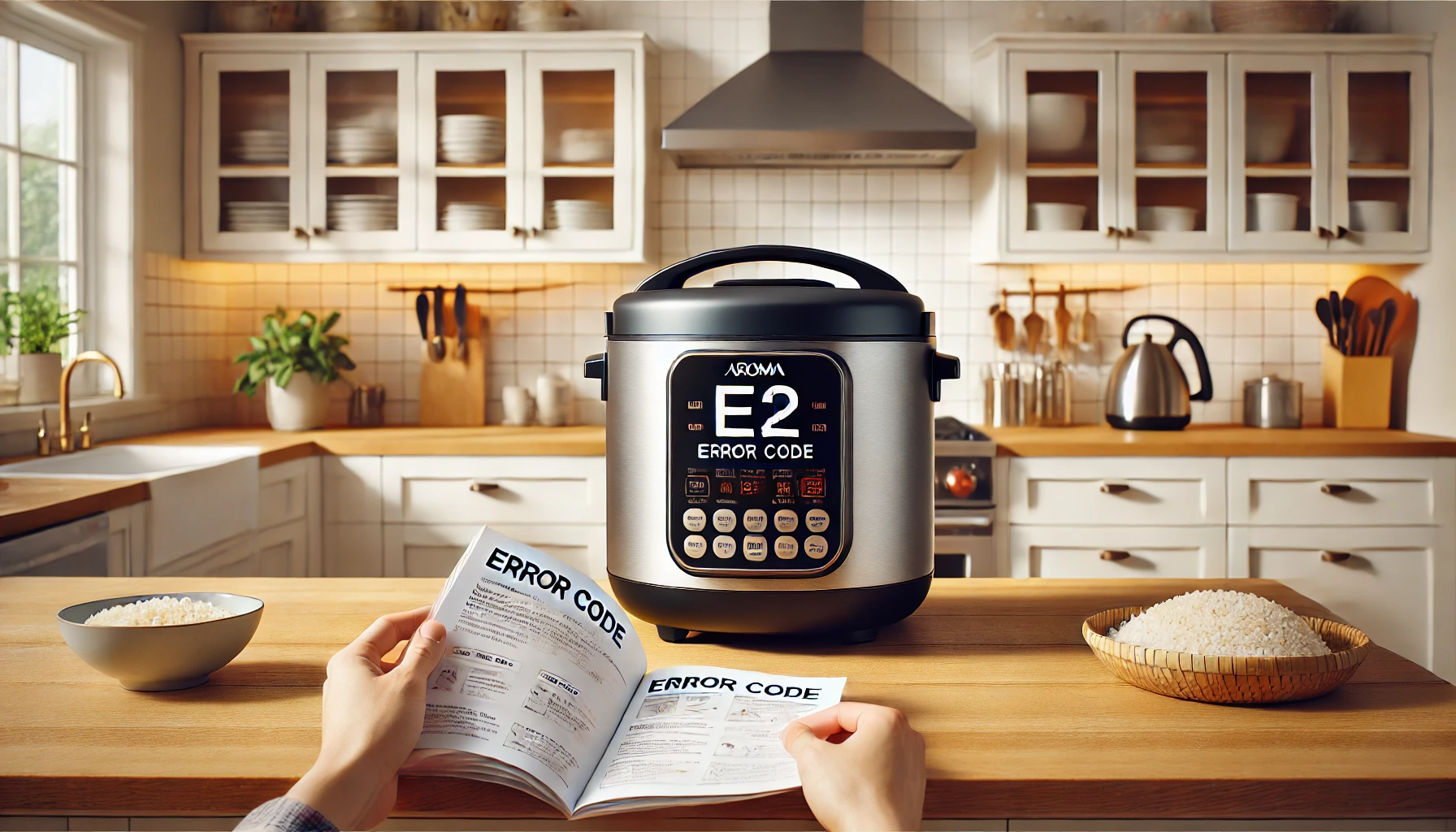 What Does E2 Mean on My Aroma Rice Cooker? Quick Explanation
