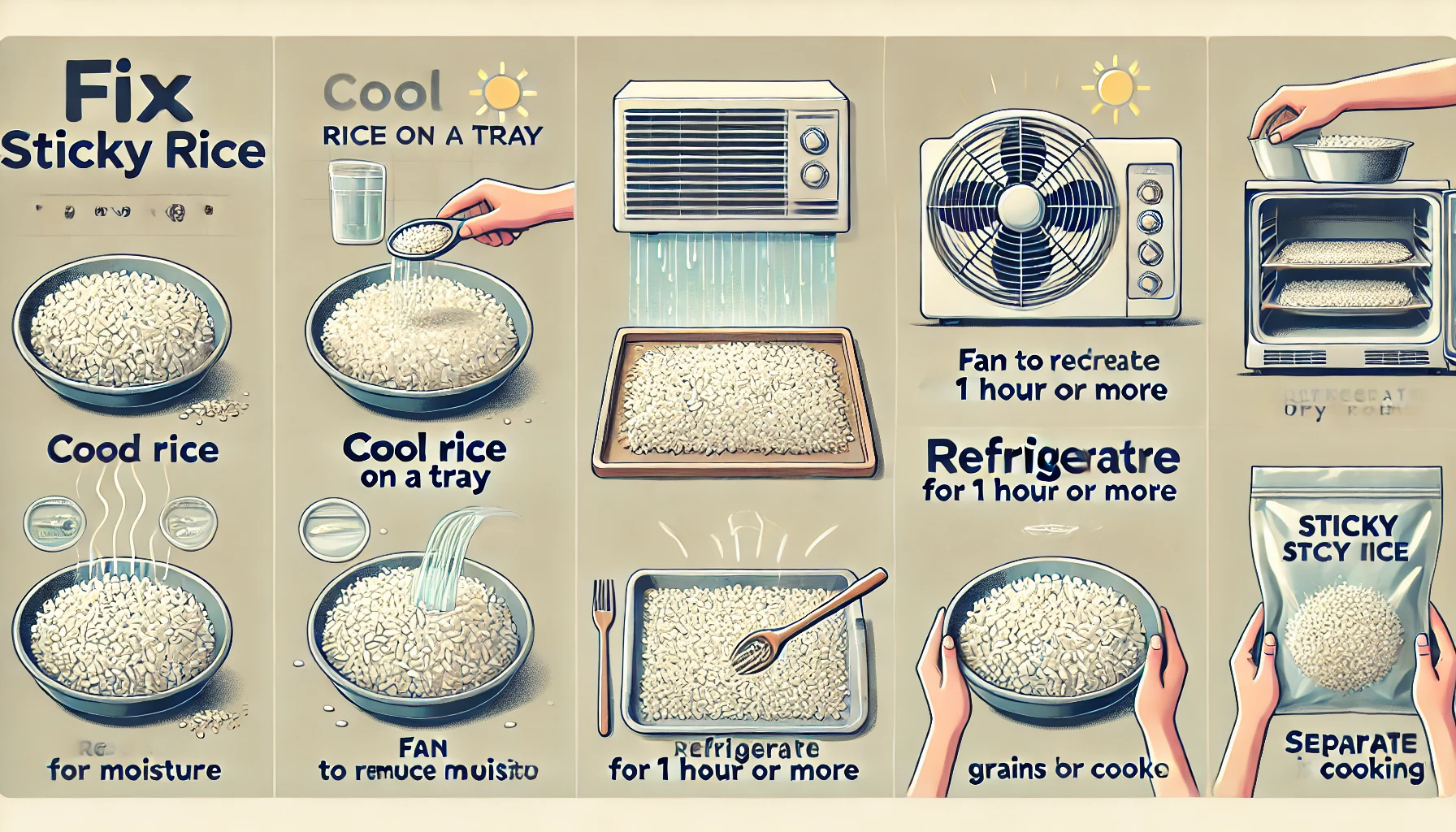 How to Fix Sticky Rice for Fried Rice: Easy Tips