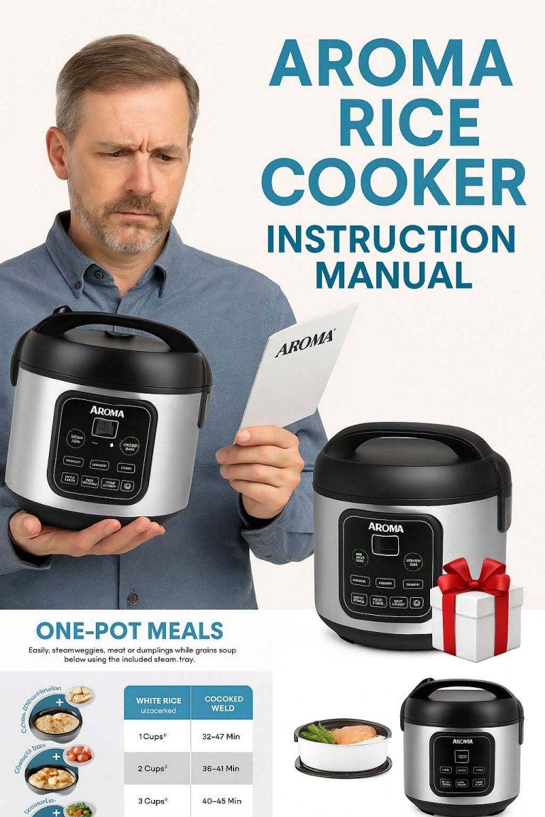 Aroma Rice Cooker Instruction Manual: Easy Steps for Beginners