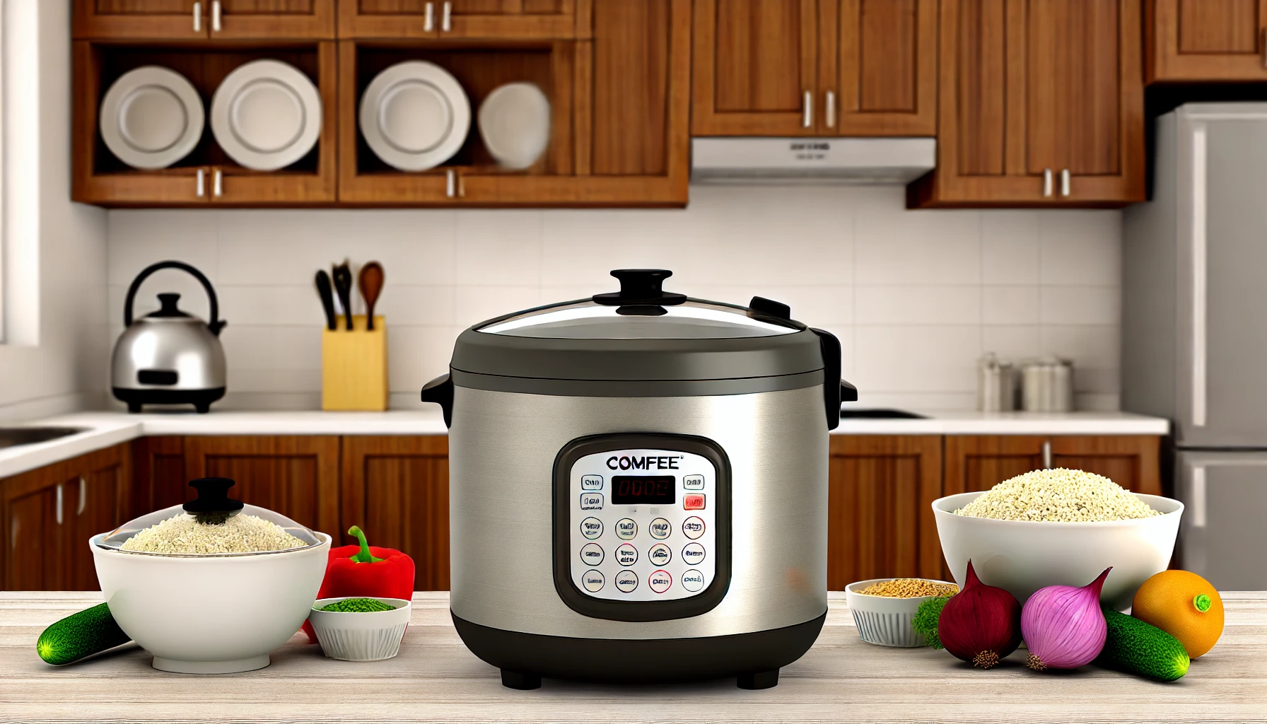Comfee' MB-FS5077 Rice Cooker:Efficient & Easy Cooking Guide