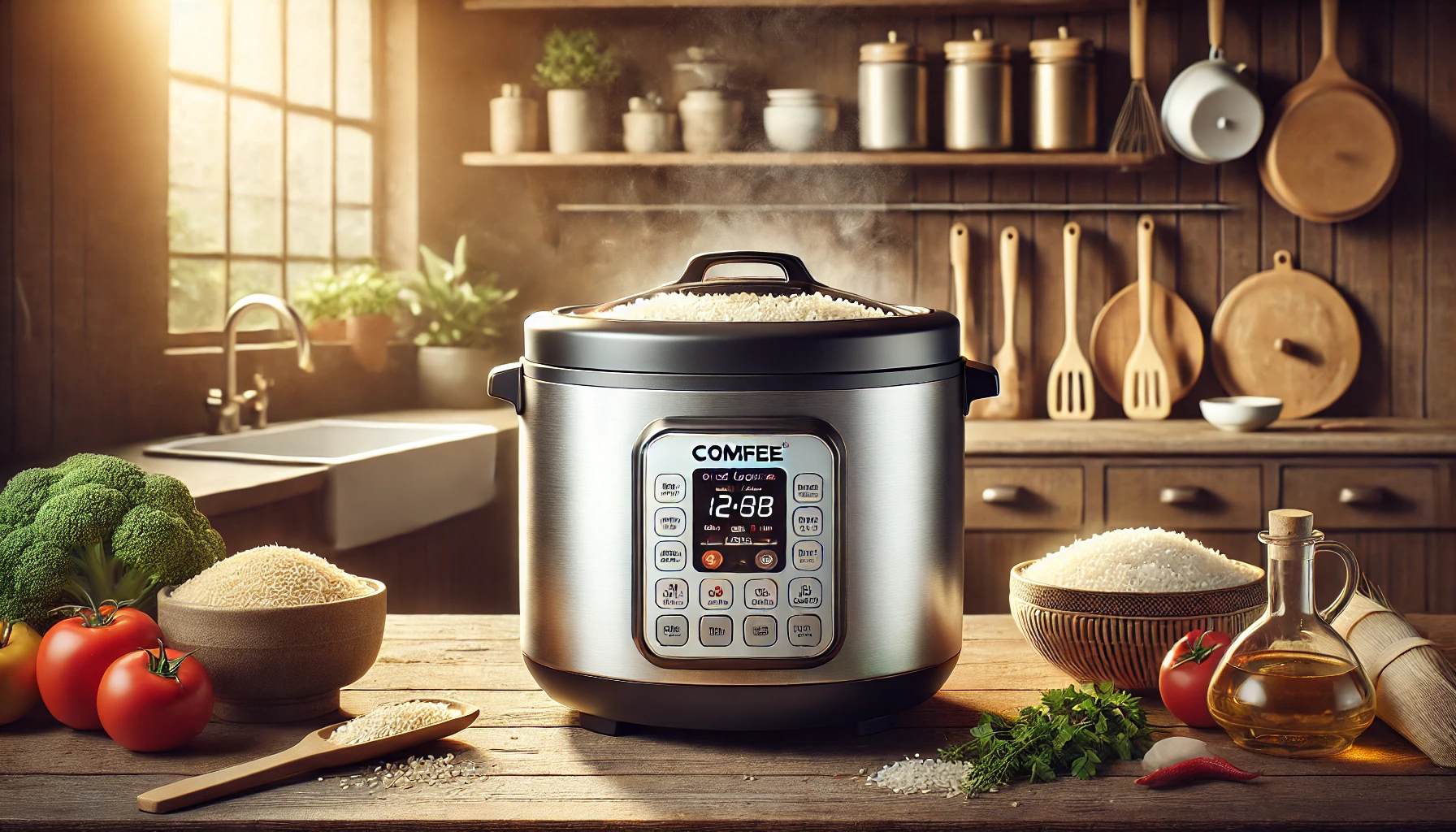 Top 5 Features of the Comfee Rice Cooker CPC60D7ASB