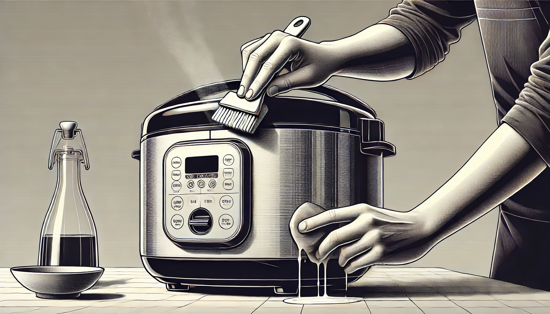 Clean Steam Vent on Zojirushi NS-ZCC10 Neuro Fuzzy Easily