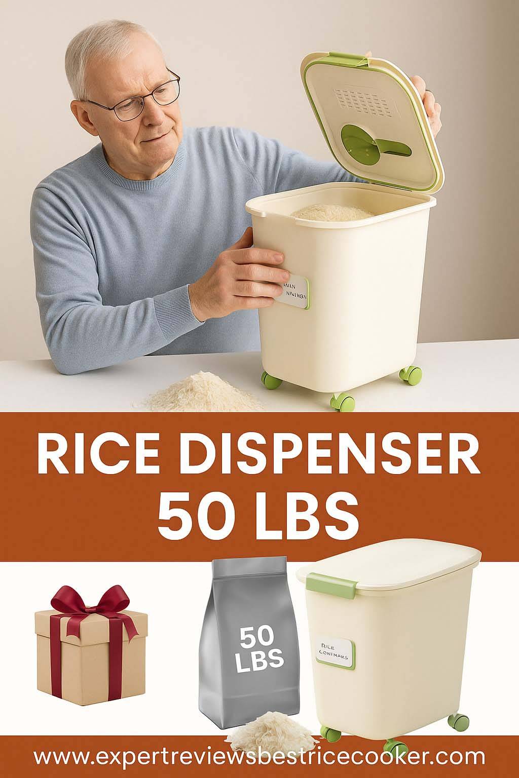 Rice Dispenser 50 lbs: Best Picks for Large Families