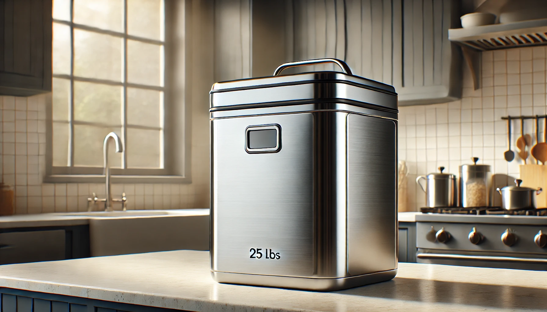 Rice Storage Container 25 Lbs Stainless Steel: Top Choice