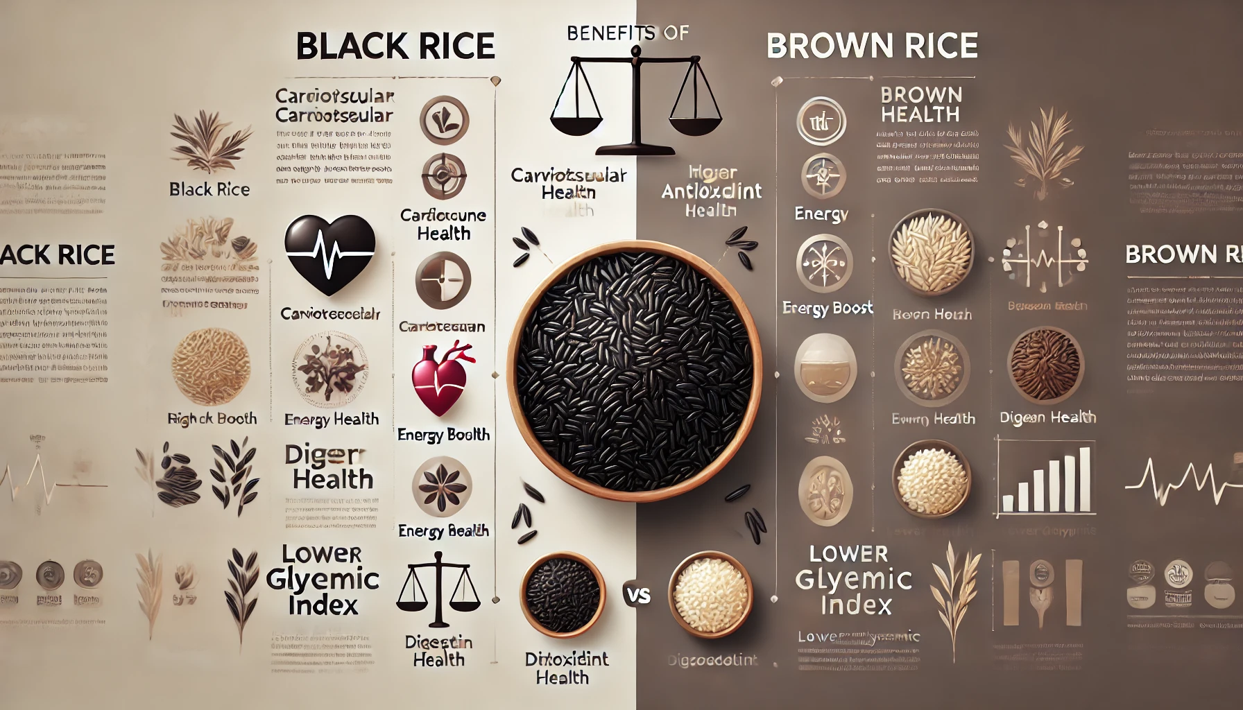 Benefits of Black Rice vs Brown Rice: A Healthy Choice