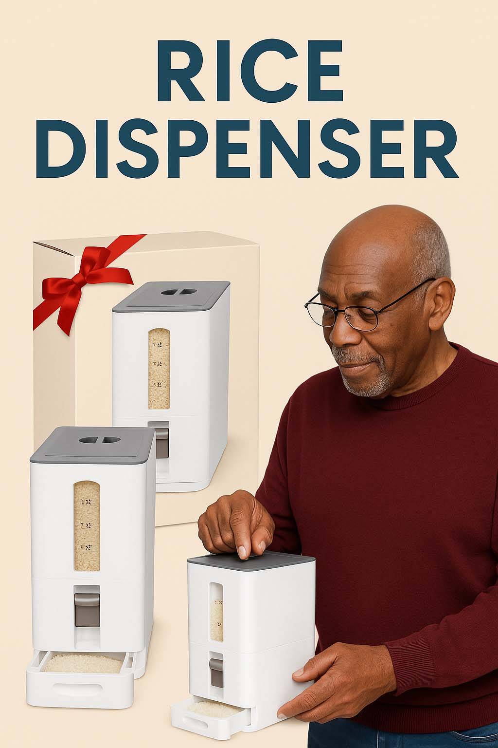 Buy Rice Dispenser 50 lbs Wholesale for Big Savings