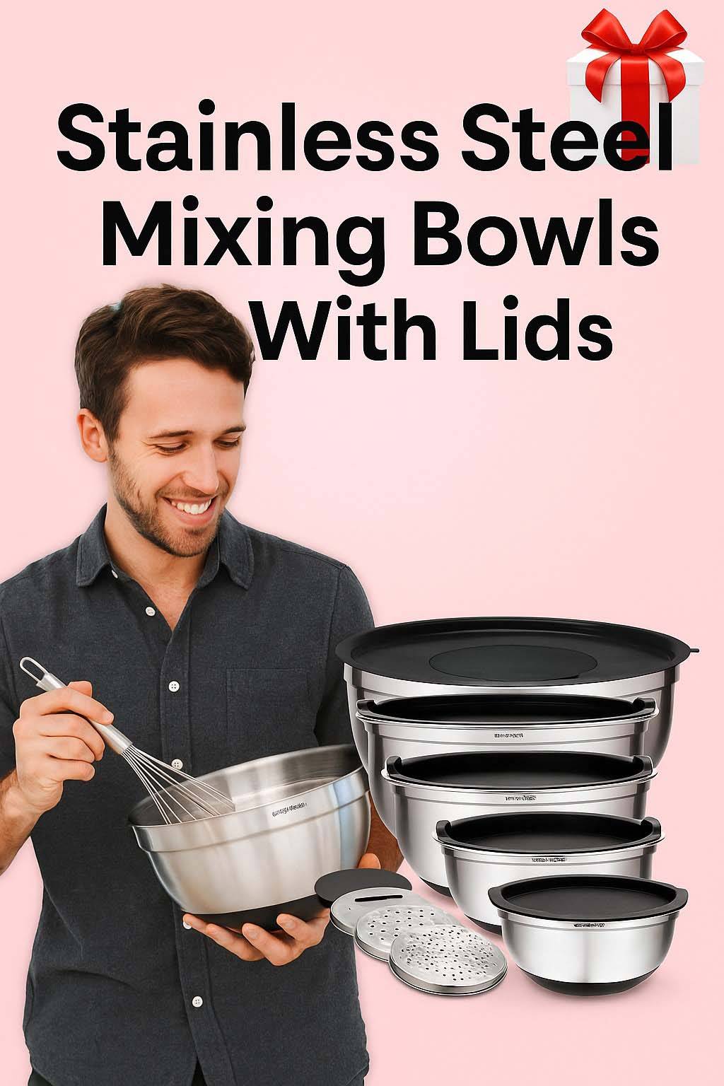 Why Stainless Steel Mixing Bowls with Lids Are Essential