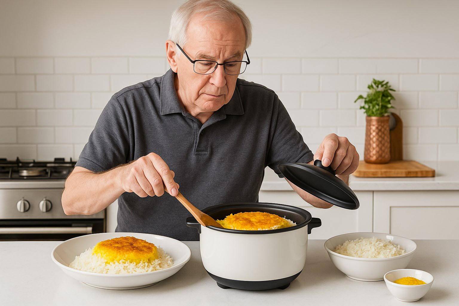 Iranian Rice Cooker Tahdig: Easy Step-by-Step Guide