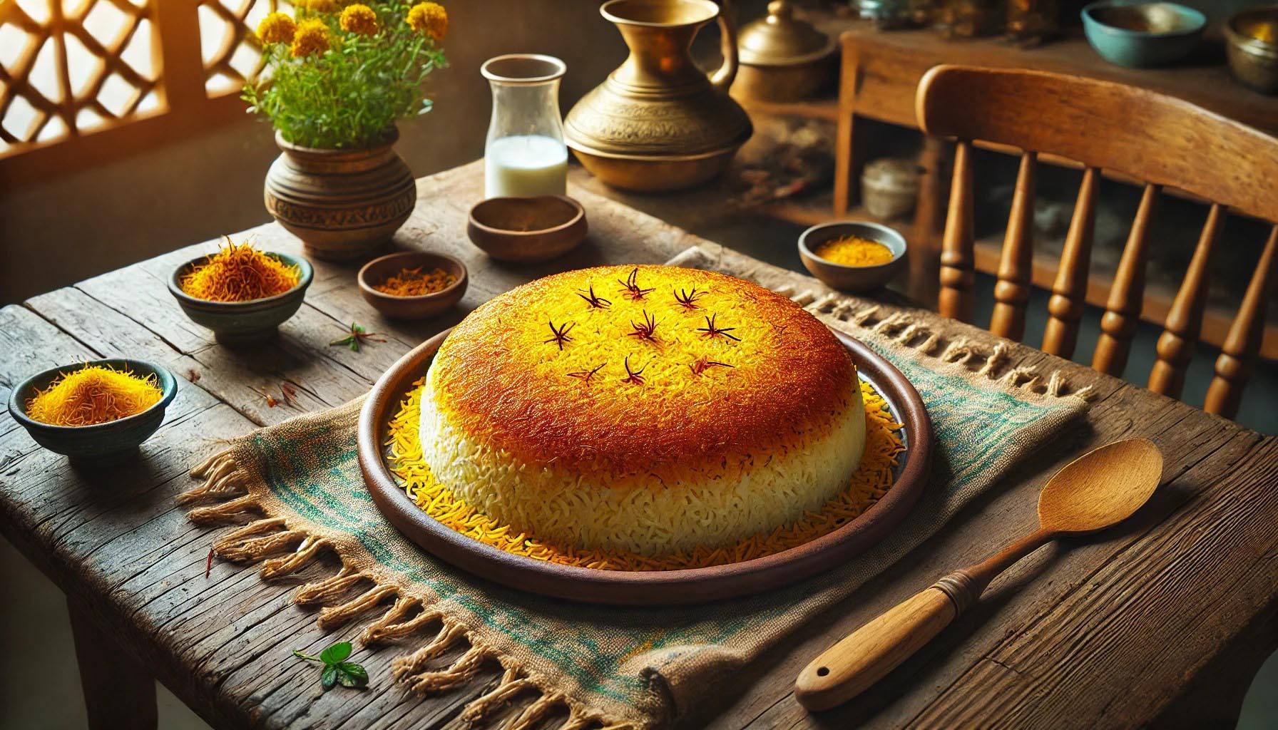 Persian Rice Cooker Tahdig Recipe: Crispy & Delicious