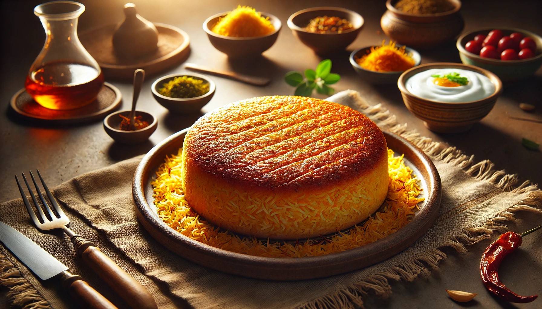 Tahdig Recipe Crispy Persian Rice (Stovetop vs. Cooker)