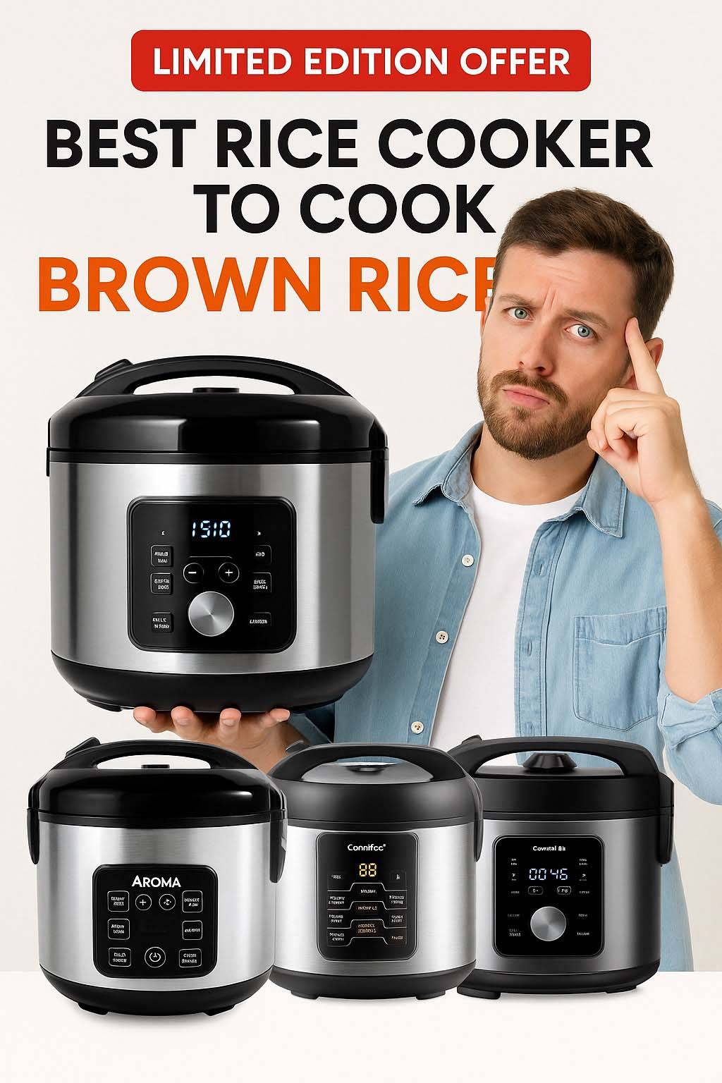Best Rice Cooker to Cook Brown Rice – Top 2025 Picks