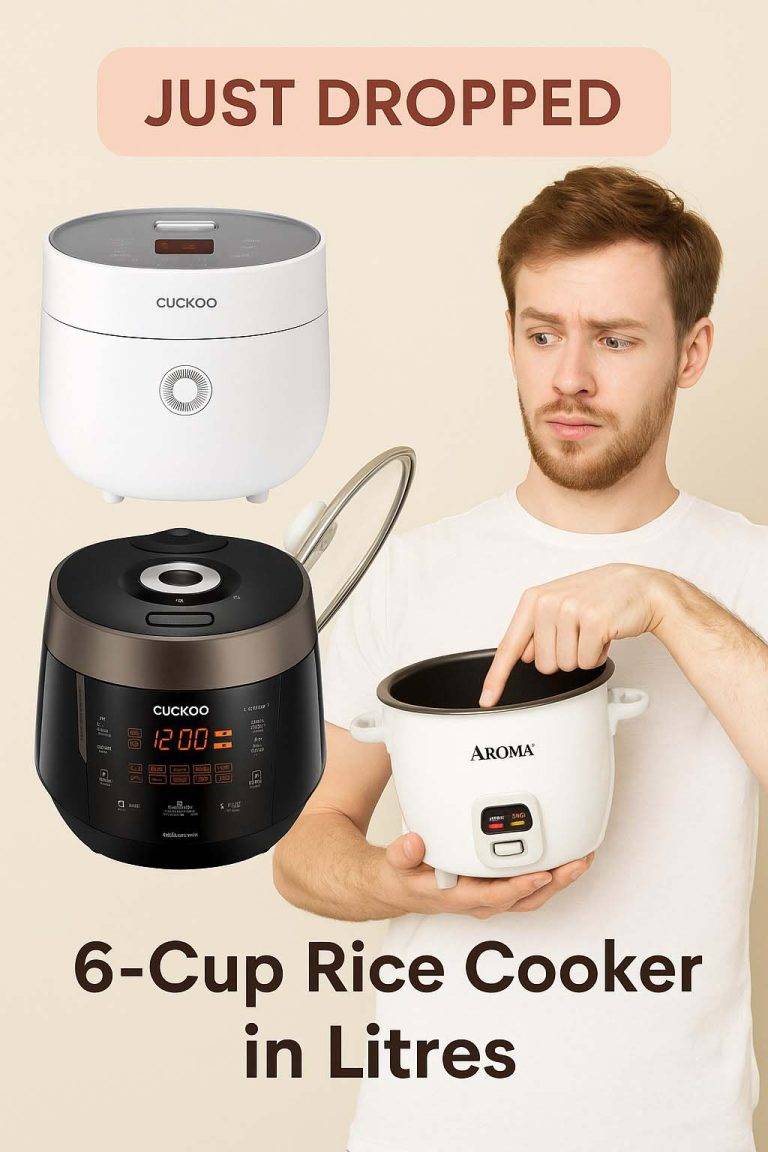 Best 6-Cup Rice Cooker in Litres 2025 – Top Picks