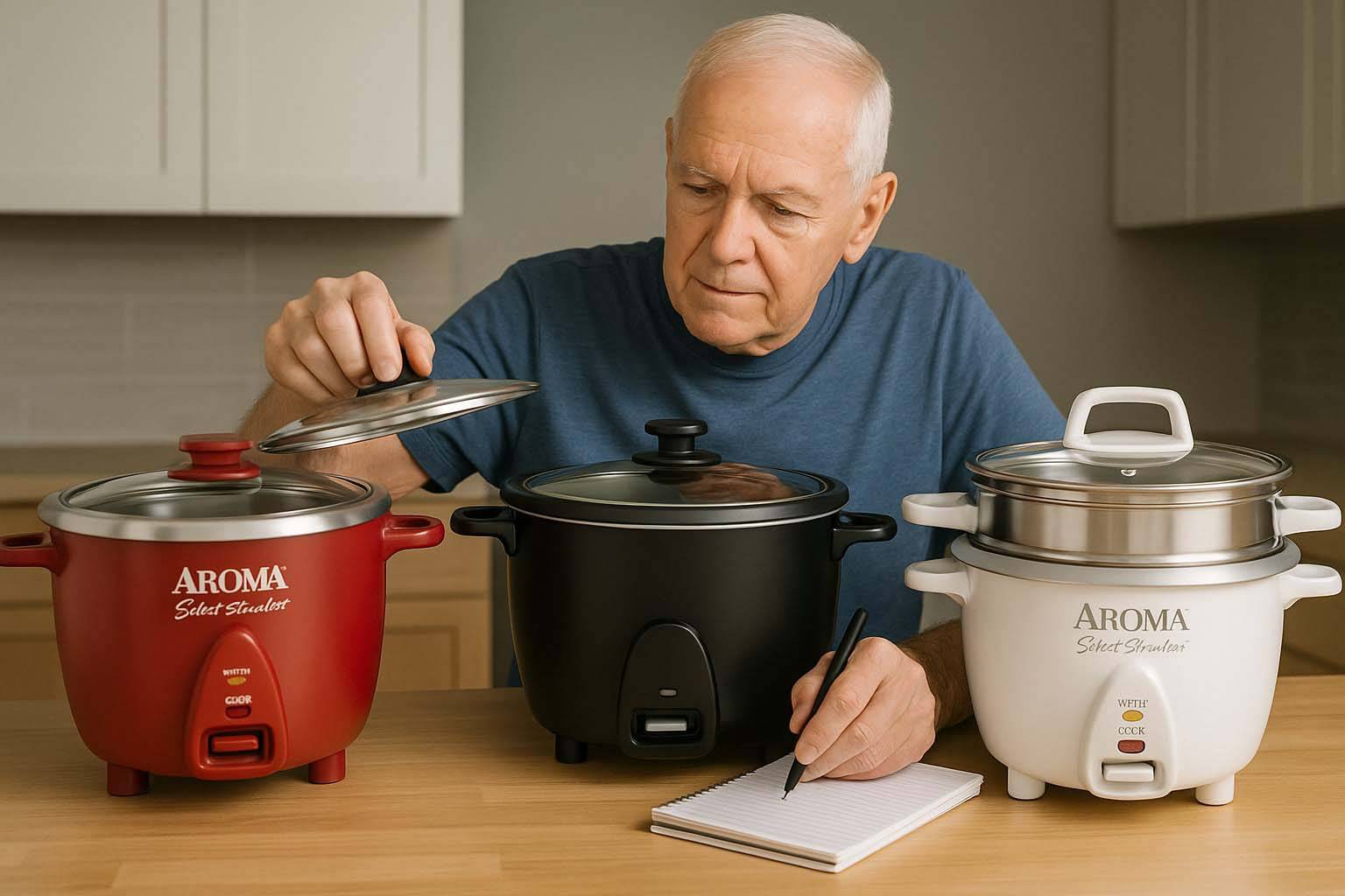 Top Aroma 6-Cup Rice Cooker Stainless Steel 2025