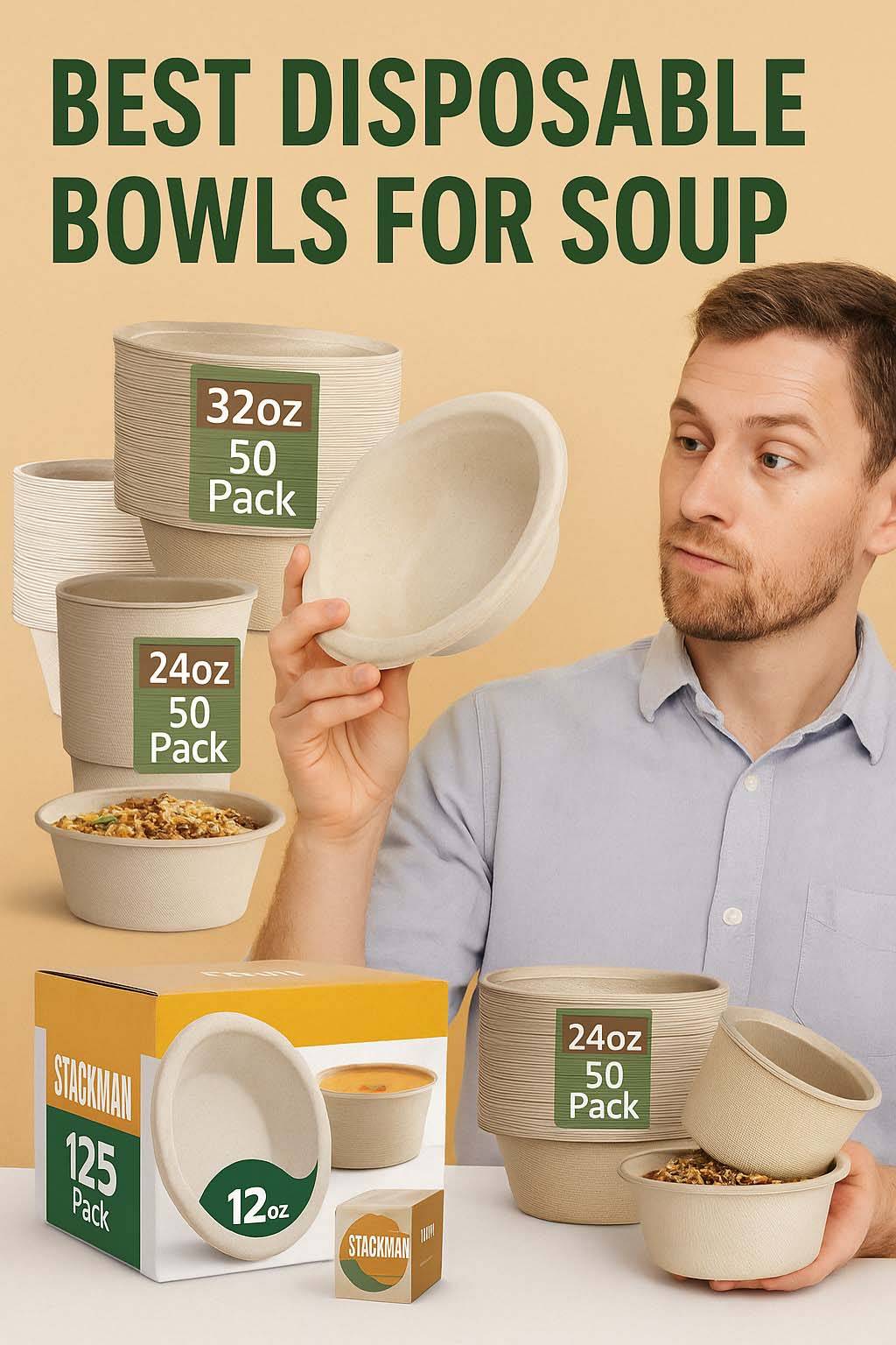 Best Disposable Bowls for Soup – No Leak, No Mess