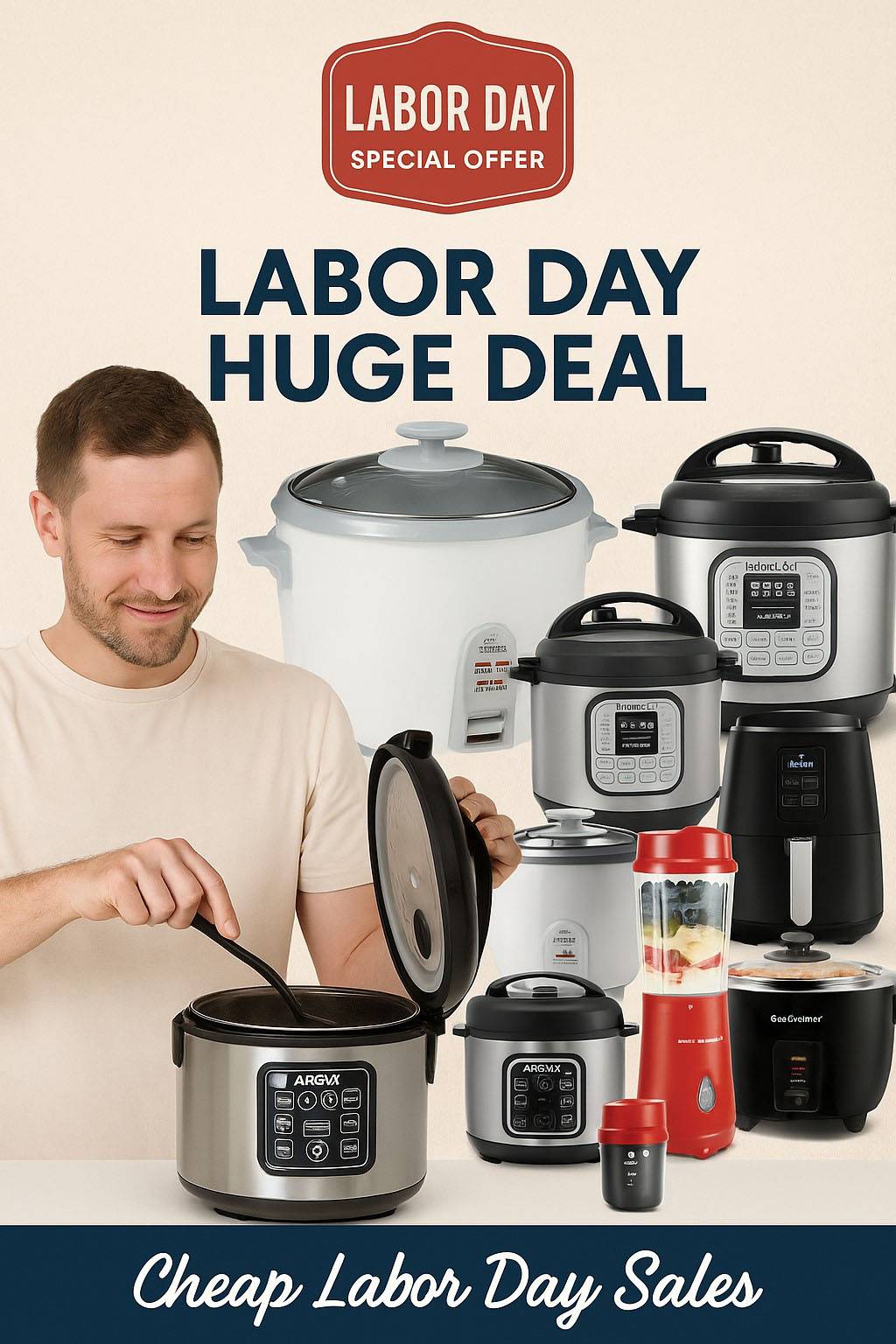 Cheap Labor Day Sales: Top Deals on Rice Cookers, Air Fryers & More