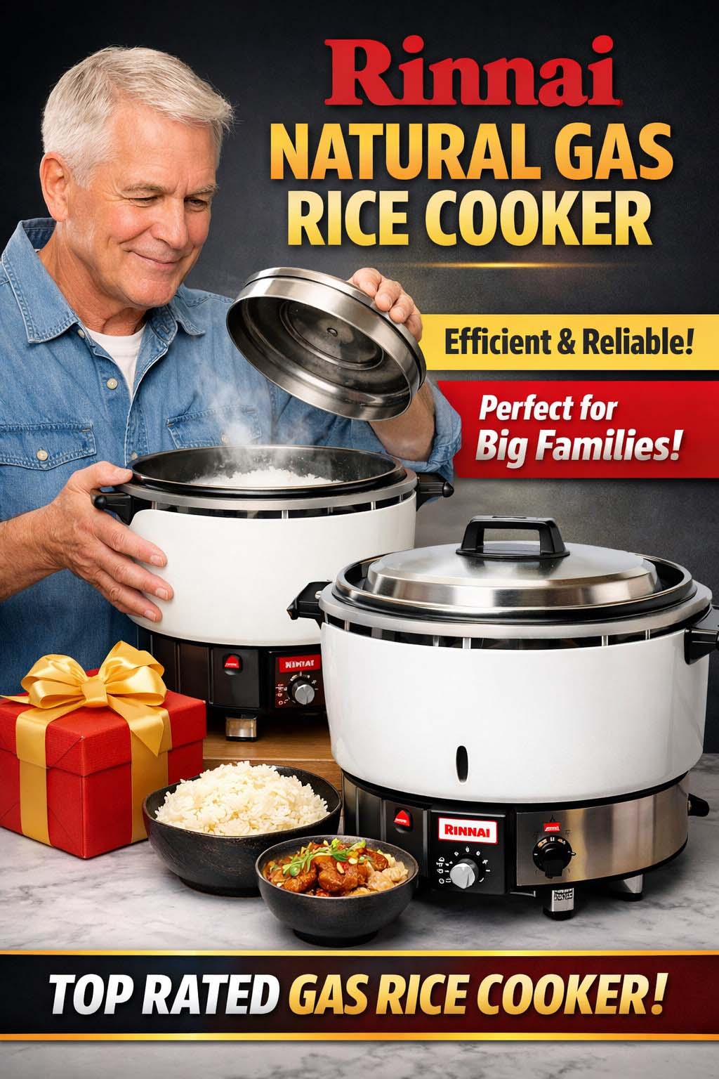 Rinnai Natural Gas Rice Cooker Review & Buying Guide